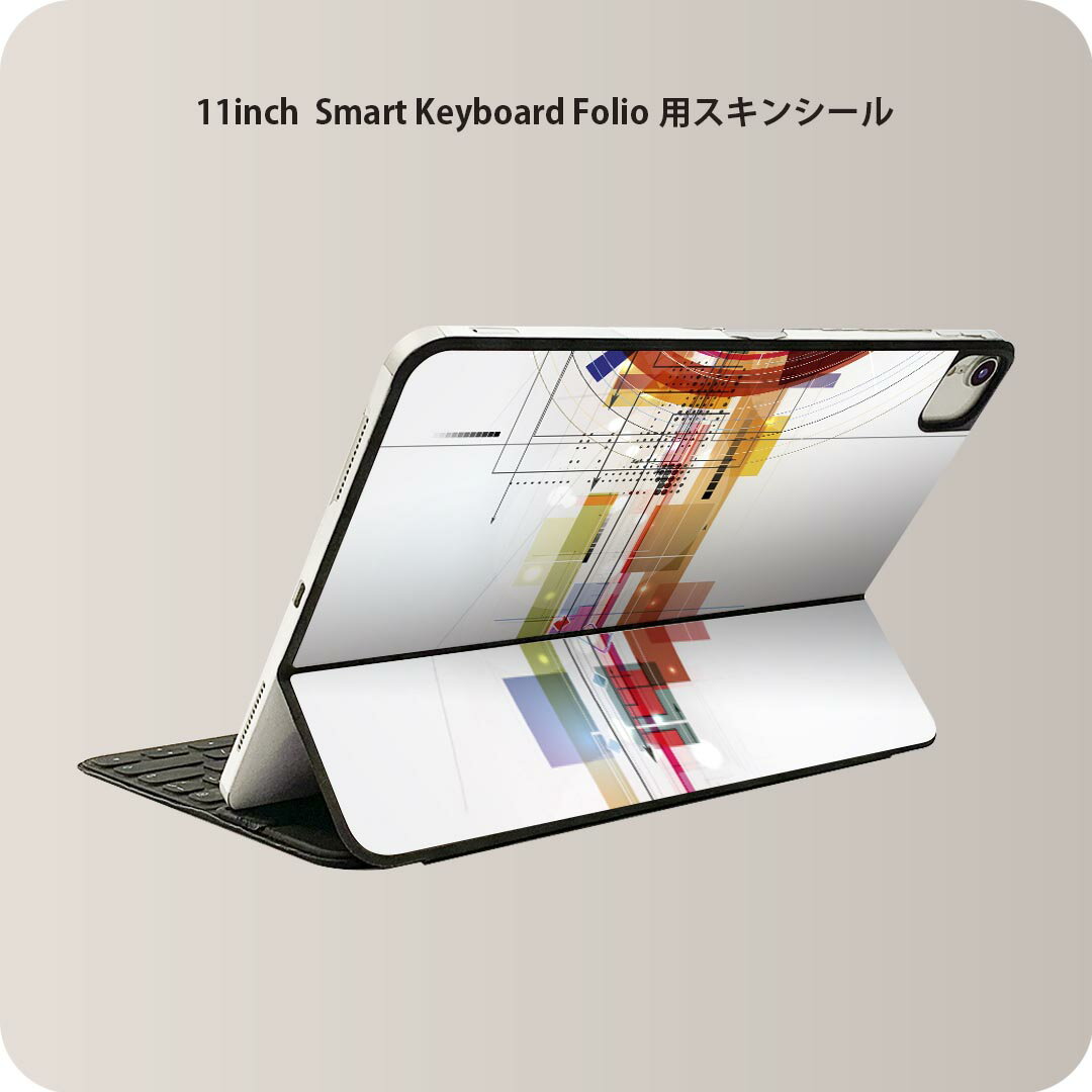 商品特徴・貼るだけでおしゃれに簡単着せ替え、iPad 11inch用 Smart Keyboard Folio 全面デザインスキンシール！・高精細プリントで写真と遜色がない仕上がり！・ちょっとしたすり傷から端末を保護！・「裸で持つ派」の人に...