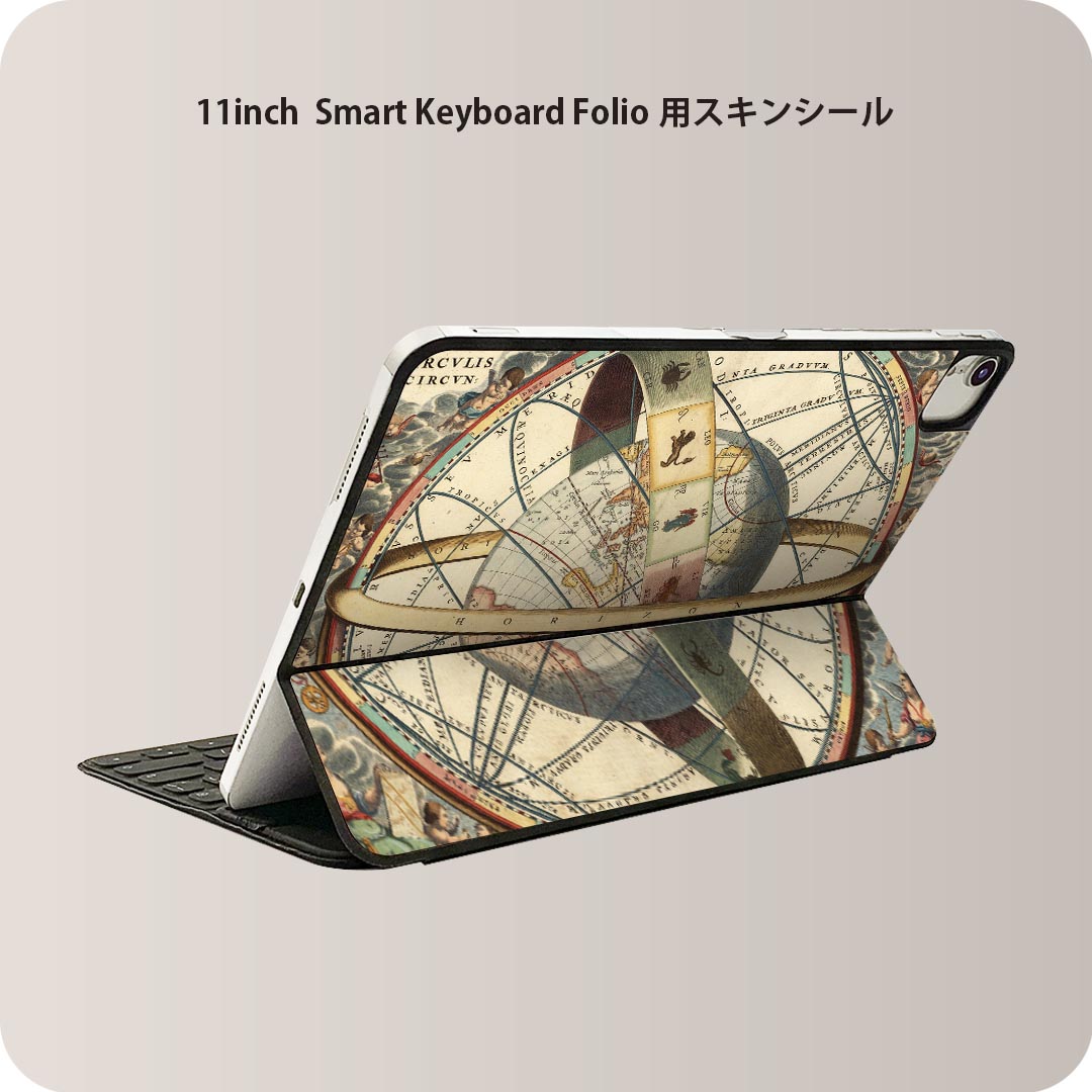 商品特徴・貼るだけでおしゃれに簡単着せ替え、iPad 11inch用 Smart Keyboard Folio 全面デザインスキンシール！・高精細プリントで写真と遜色がない仕上がり！・ちょっとしたすり傷から端末を保護！・「裸で持つ派」の人に...