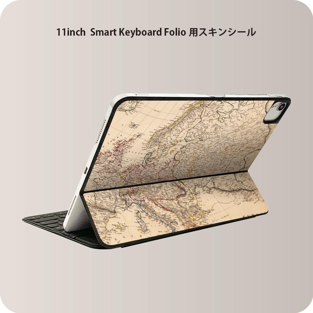 商品特徴・貼るだけでおしゃれに簡単着せ替え、iPad 11inch用 Smart Keyboard Folio 全面デザインスキンシール！・高精細プリントで写真と遜色がない仕上がり！・ちょっとしたすり傷から端末を保護！・「裸で持つ派」の人に...