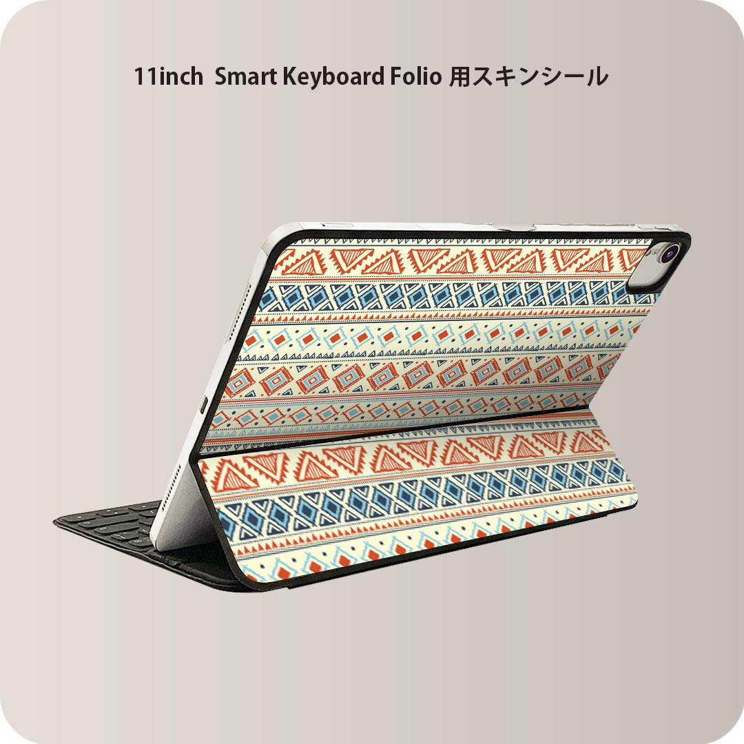 商品特徴・貼るだけでおしゃれに簡単着せ替え、iPad 11inch用 Smart Keyboard Folio 全面デザインスキンシール！・高精細プリントで写真と遜色がない仕上がり！・ちょっとしたすり傷から端末を保護！・「裸で持つ派」の人に...