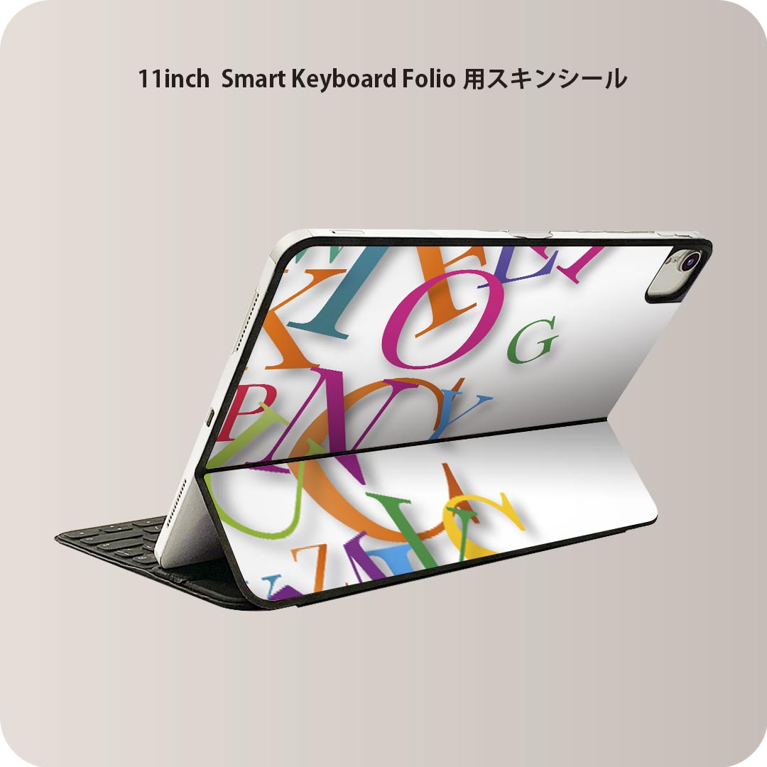 商品特徴・貼るだけでおしゃれに簡単着せ替え、iPad 11inch用 Smart Keyboard Folio 全面デザインスキンシール！・高精細プリントで写真と遜色がない仕上がり！・ちょっとしたすり傷から端末を保護！・「裸で持つ派」の人に...