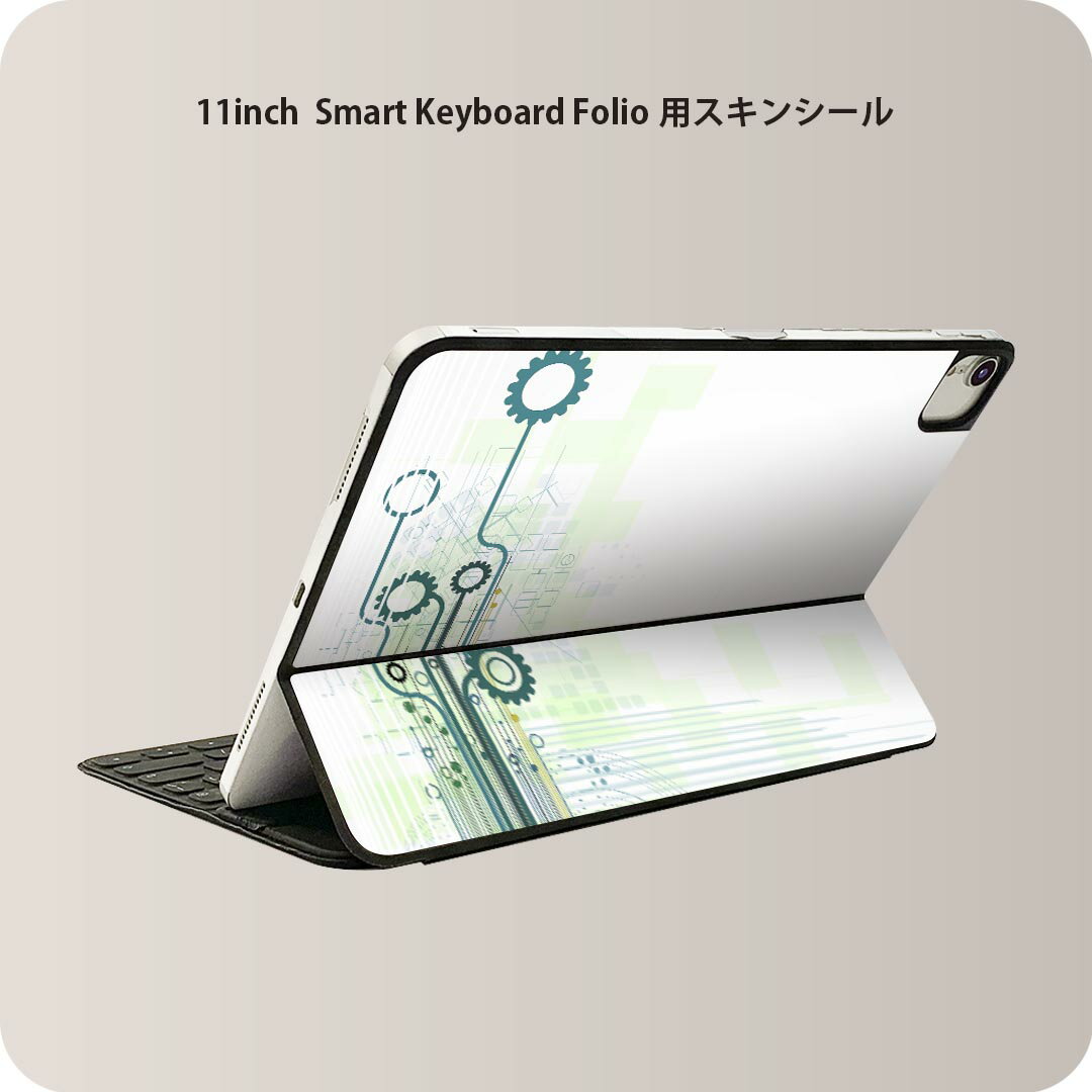 商品特徴・貼るだけでおしゃれに簡単着せ替え、iPad 11inch用 Smart Keyboard Folio 全面デザインスキンシール！・高精細プリントで写真と遜色がない仕上がり！・ちょっとしたすり傷から端末を保護！・「裸で持つ派」の人に...