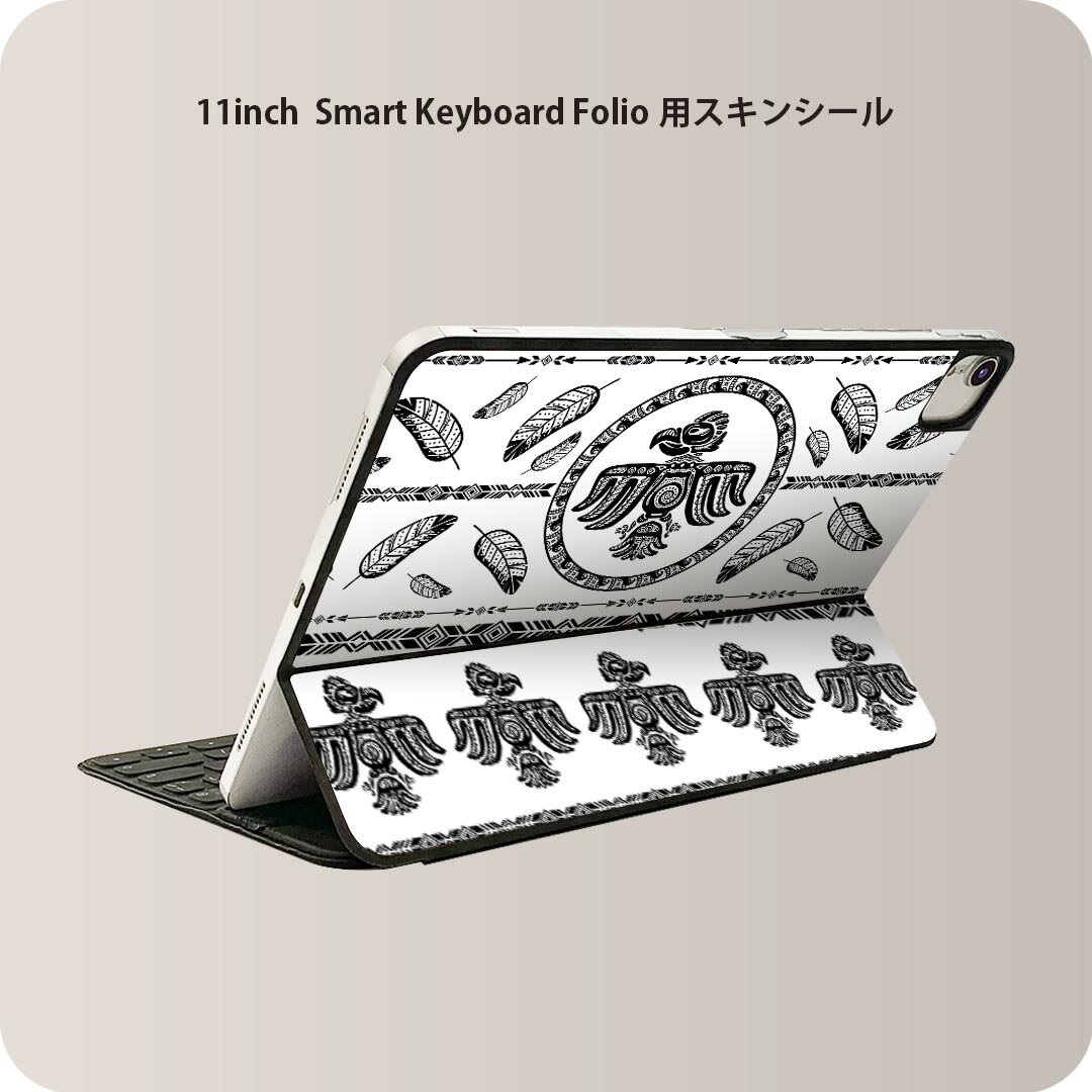 商品特徴・貼るだけでおしゃれに簡単着せ替え、iPad 11inch用 Smart Keyboard Folio 全面デザインスキンシール！・高精細プリントで写真と遜色がない仕上がり！・ちょっとしたすり傷から端末を保護！・「裸で持つ派」の人に...