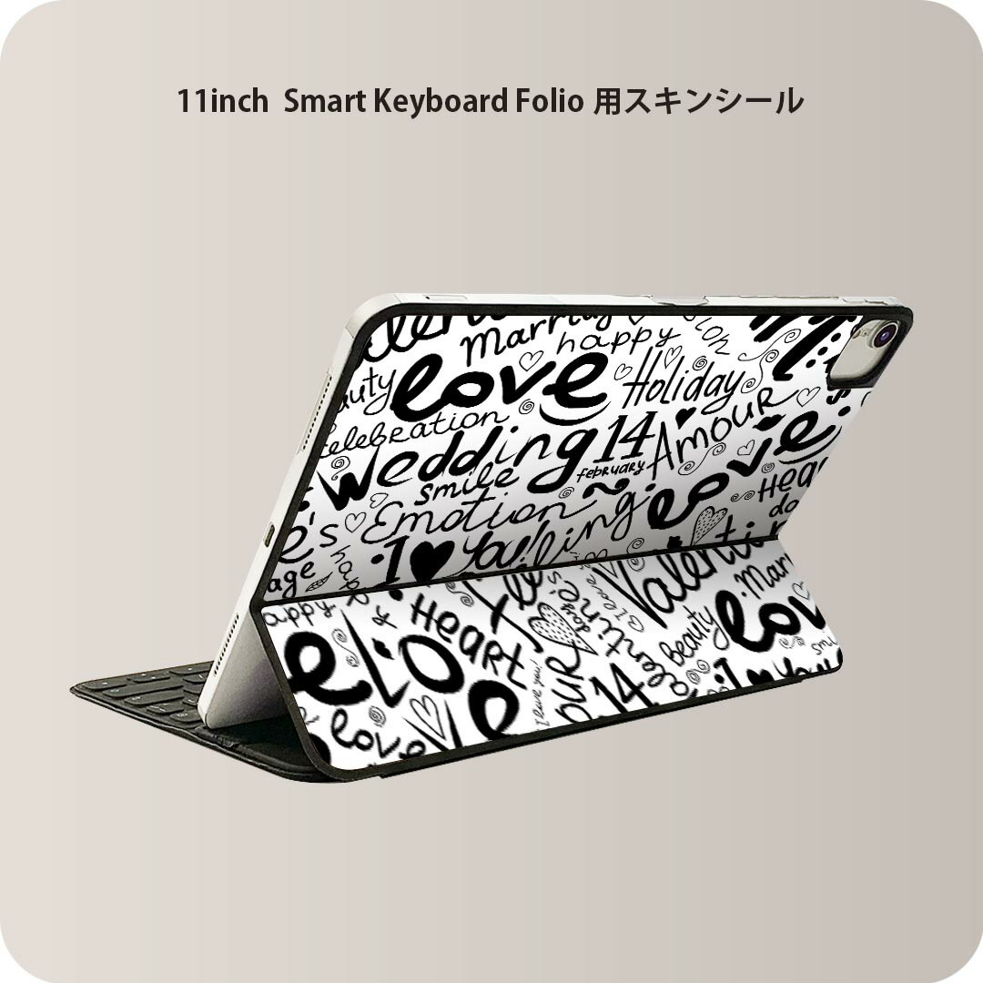 商品特徴・貼るだけでおしゃれに簡単着せ替え、iPad 11inch用 Smart Keyboard Folio 全面デザインスキンシール！・高精細プリントで写真と遜色がない仕上がり！・ちょっとしたすり傷から端末を保護！・「裸で持つ派」の人に...