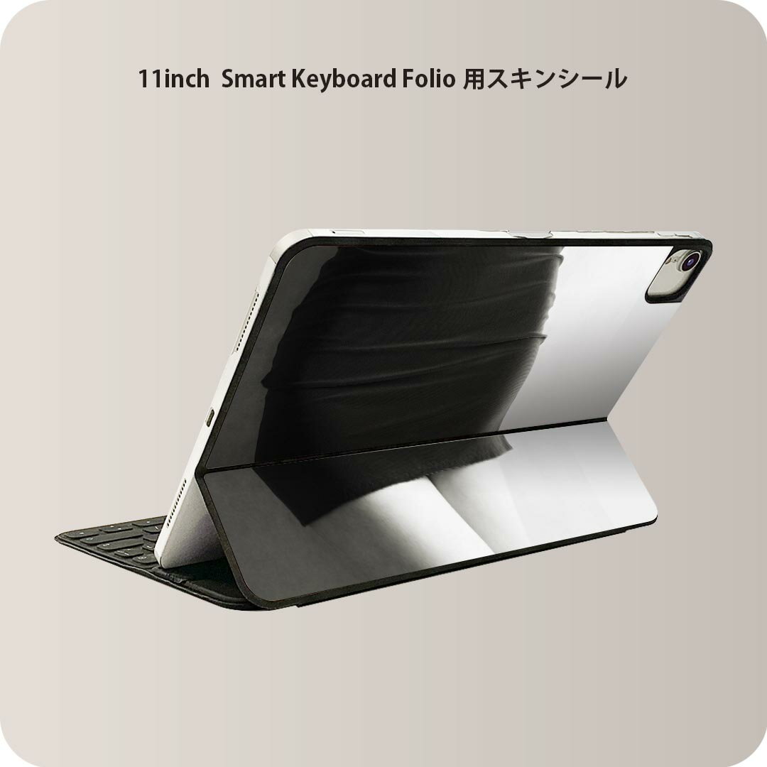 商品特徴・貼るだけでおしゃれに簡単着せ替え、iPad 11inch用 Smart Keyboard Folio 全面デザインスキンシール！・高精細プリントで写真と遜色がない仕上がり！・ちょっとしたすり傷から端末を保護！・「裸で持つ派」の人に...