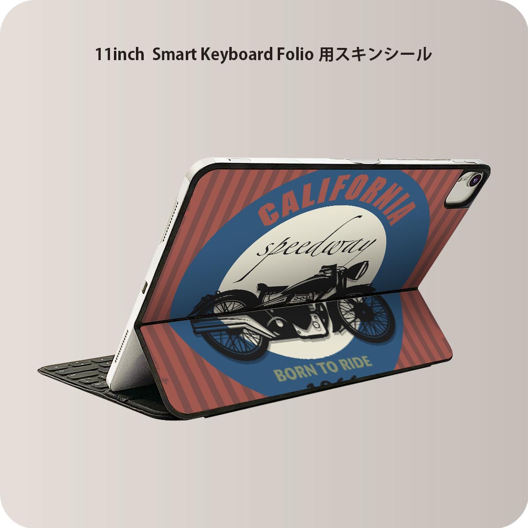 商品特徴・貼るだけでおしゃれに簡単着せ替え、iPad 11inch用 Smart Keyboard Folio 全面デザインスキンシール！・高精細プリントで写真と遜色がない仕上がり！・ちょっとしたすり傷から端末を保護！・「裸で持つ派」の人に...