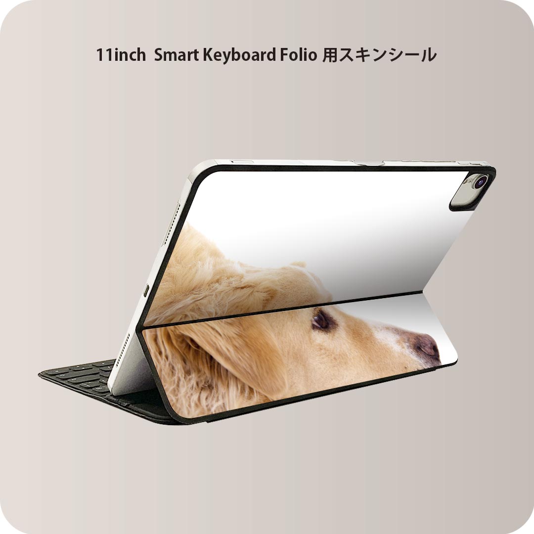 商品特徴・貼るだけでおしゃれに簡単着せ替え、iPad 11inch用 Smart Keyboard Folio 全面デザインスキンシール！・高精細プリントで写真と遜色がない仕上がり！・ちょっとしたすり傷から端末を保護！・「裸で持つ派」の人に...