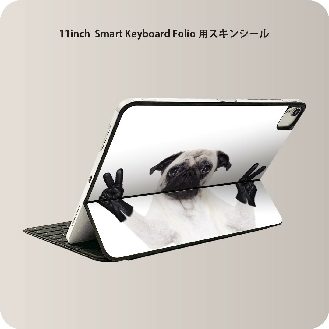 商品特徴・貼るだけでおしゃれに簡単着せ替え、iPad 11inch用 Smart Keyboard Folio 全面デザインスキンシール！・高精細プリントで写真と遜色がない仕上がり！・ちょっとしたすり傷から端末を保護！・「裸で持つ派」の人に...