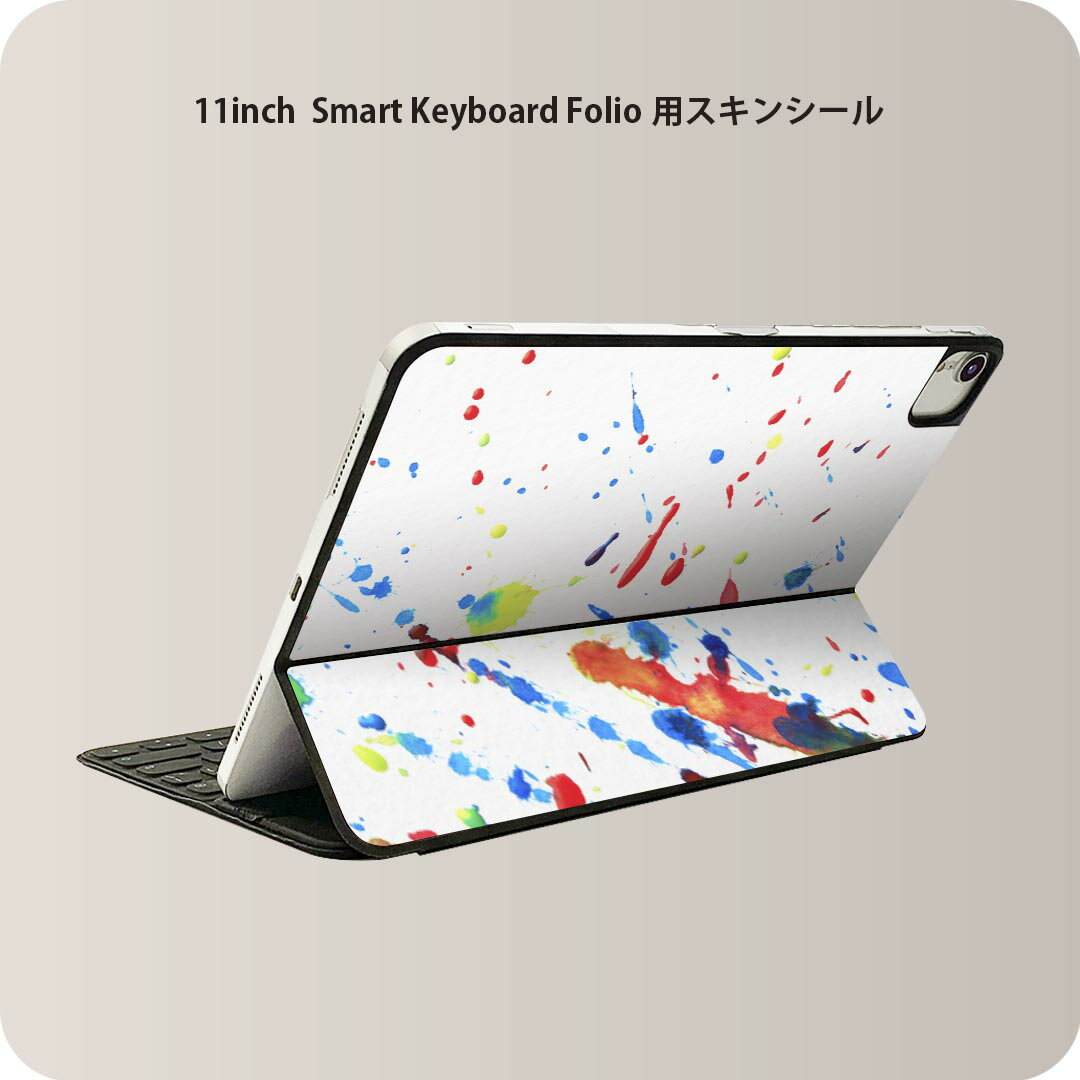 商品特徴・貼るだけでおしゃれに簡単着せ替え、iPad 11inch用 Smart Keyboard Folio 全面デザインスキンシール！・高精細プリントで写真と遜色がない仕上がり！・ちょっとしたすり傷から端末を保護！・「裸で持つ派」の人に...