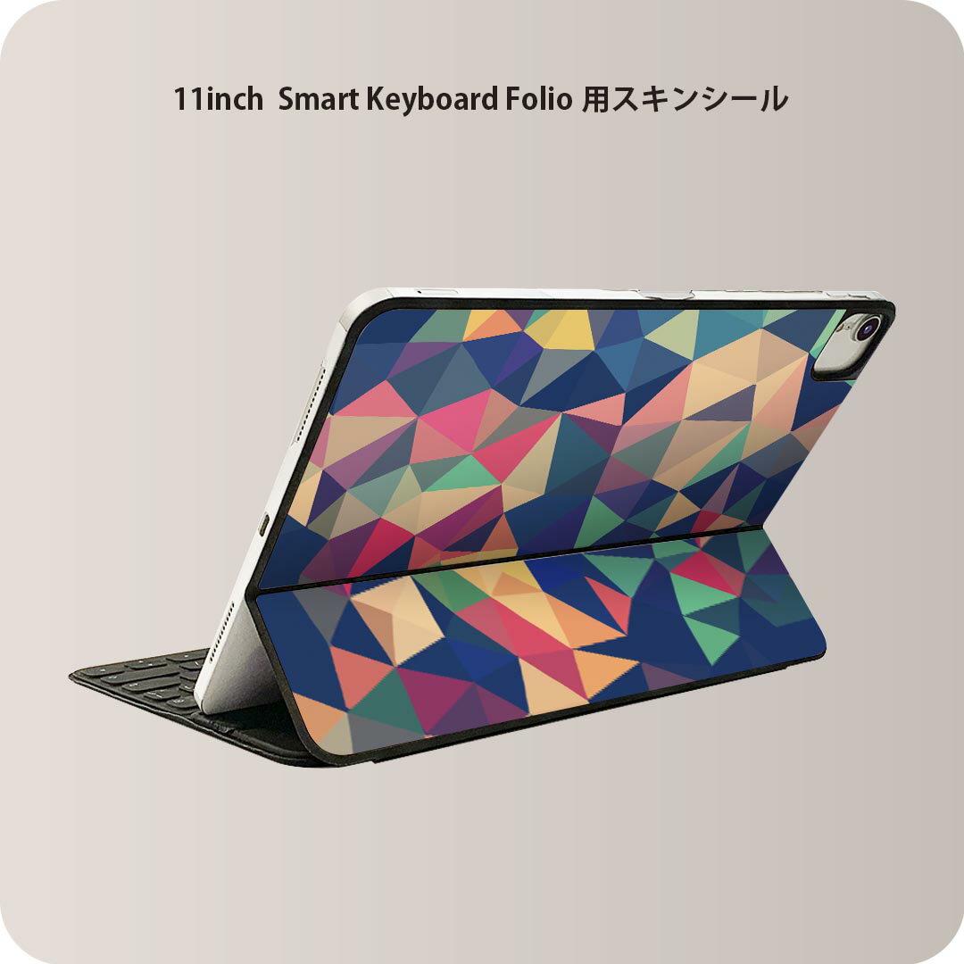 商品特徴・貼るだけでおしゃれに簡単着せ替え、iPad 11inch用 Smart Keyboard Folio 全面デザインスキンシール！・高精細プリントで写真と遜色がない仕上がり！・ちょっとしたすり傷から端末を保護！・「裸で持つ派」の人に...