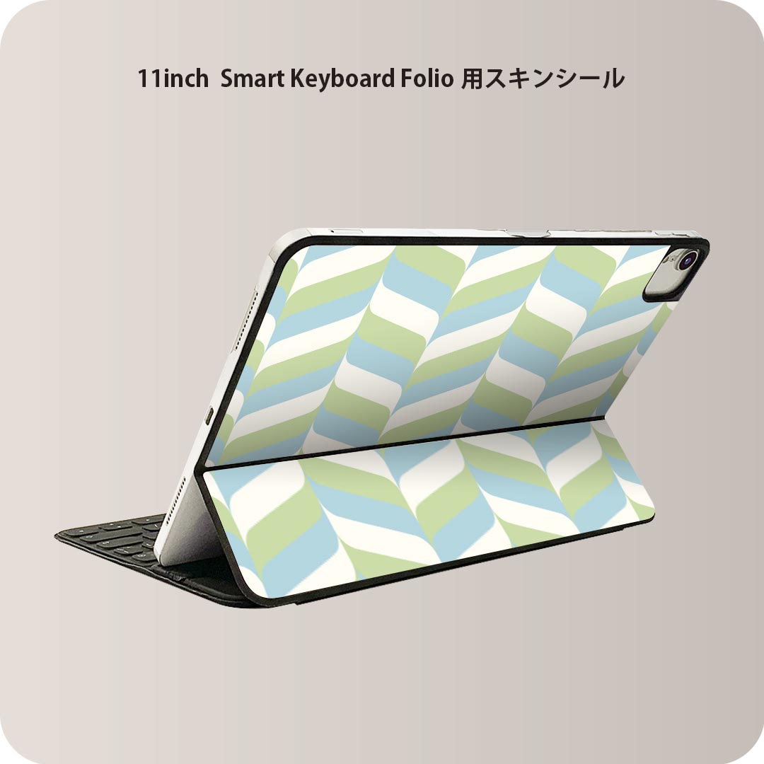 商品特徴・貼るだけでおしゃれに簡単着せ替え、iPad 11inch用 Smart Keyboard Folio 全面デザインスキンシール！・高精細プリントで写真と遜色がない仕上がり！・ちょっとしたすり傷から端末を保護！・「裸で持つ派」の人に...