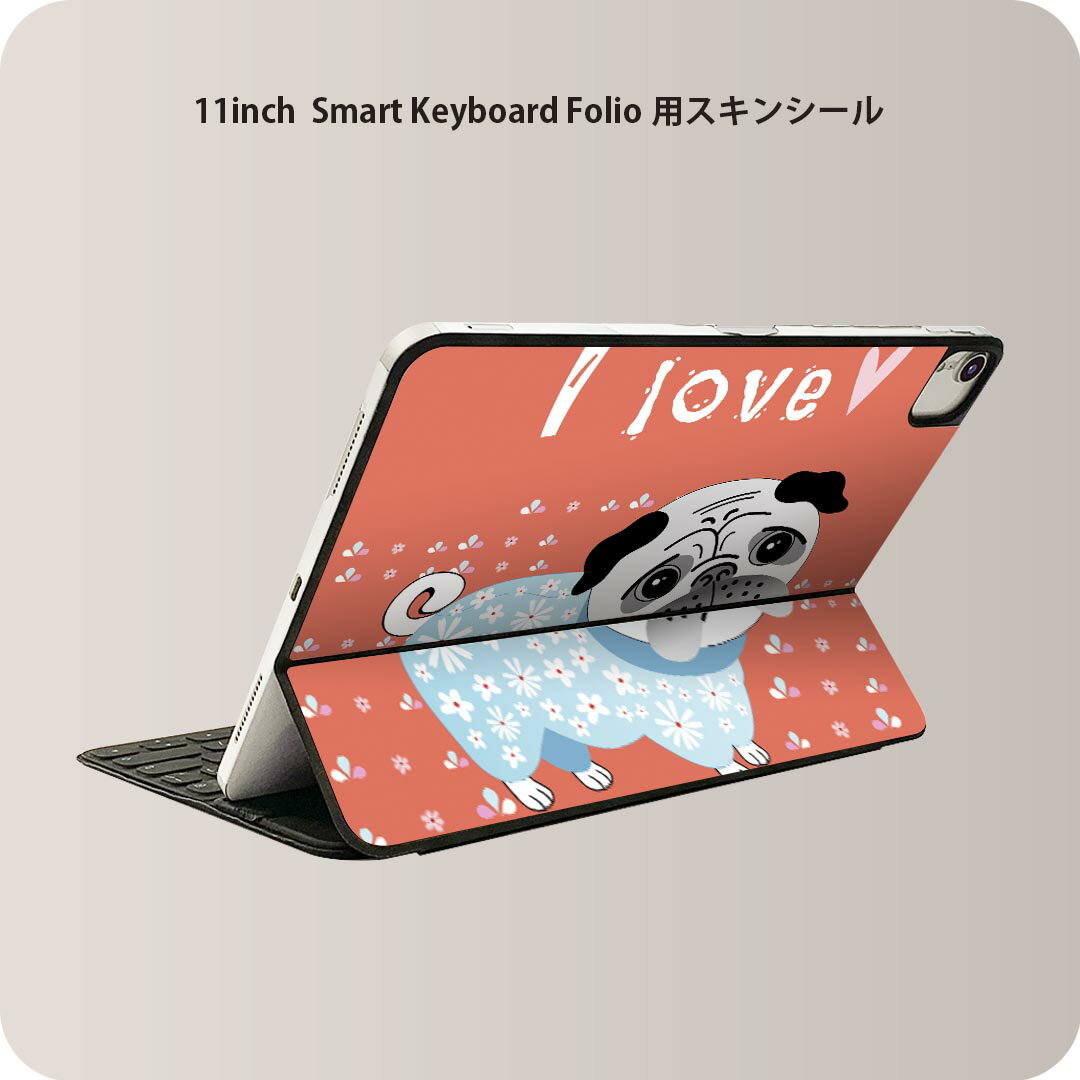商品特徴・貼るだけでおしゃれに簡単着せ替え、iPad 11inch用 Smart Keyboard Folio 全面デザインスキンシール！・高精細プリントで写真と遜色がない仕上がり！・ちょっとしたすり傷から端末を保護！・「裸で持つ派」の人に...
