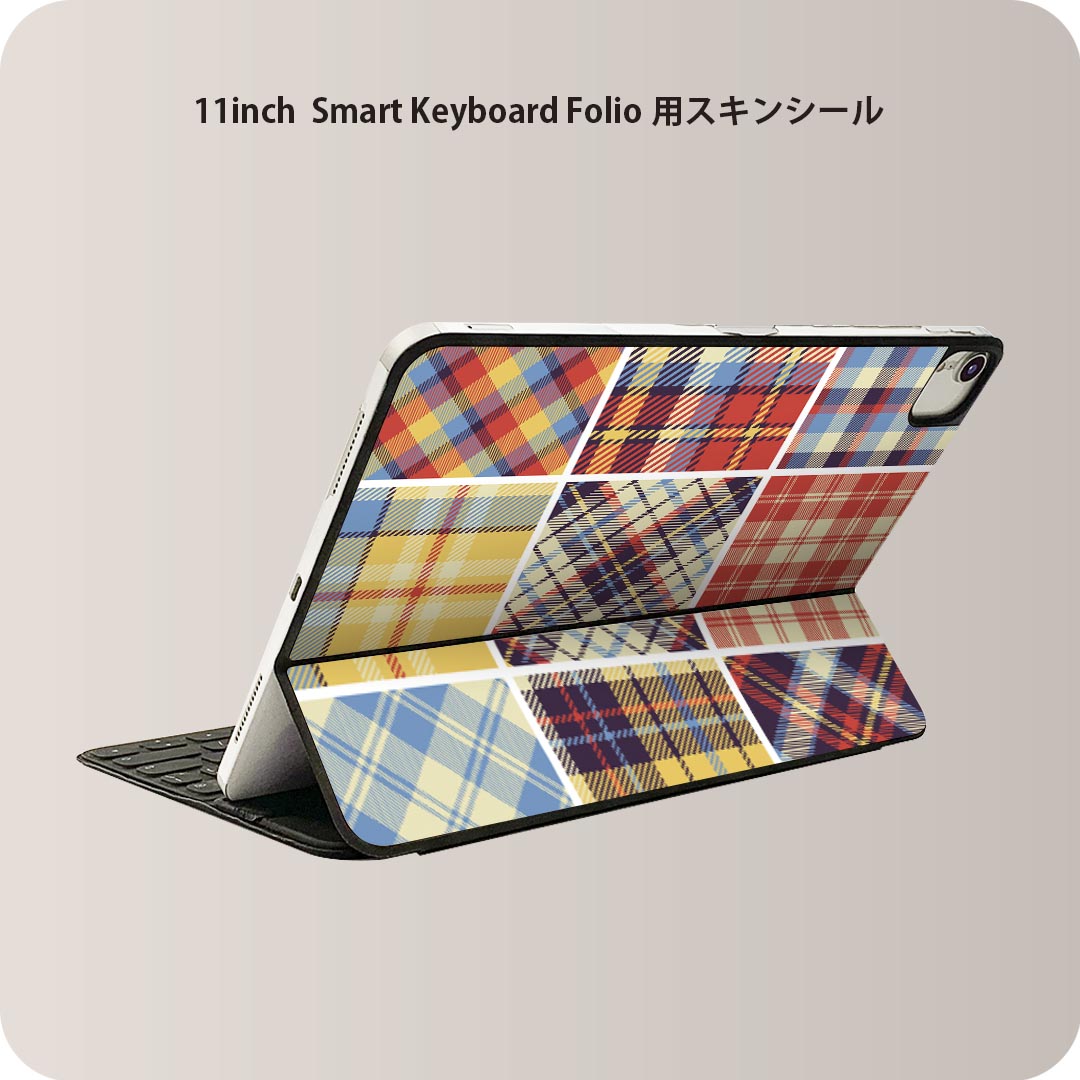 商品特徴・貼るだけでおしゃれに簡単着せ替え、iPad 11inch用 Smart Keyboard Folio 全面デザインスキンシール！・高精細プリントで写真と遜色がない仕上がり！・ちょっとしたすり傷から端末を保護！・「裸で持つ派」の人に...