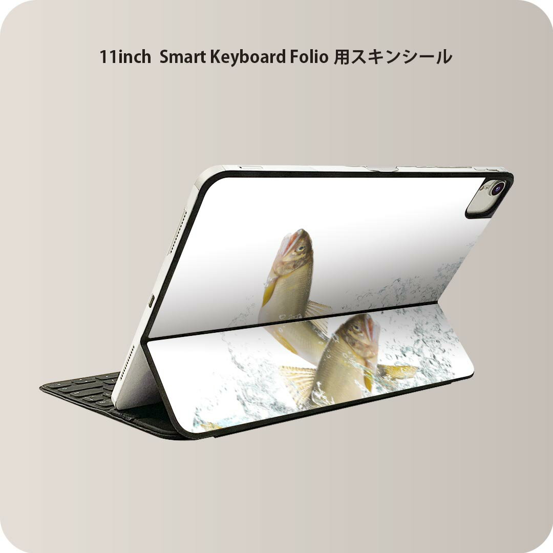 商品特徴・貼るだけでおしゃれに簡単着せ替え、iPad 11inch用 Smart Keyboard Folio 全面デザインスキンシール！・高精細プリントで写真と遜色がない仕上がり！・ちょっとしたすり傷から端末を保護！・「裸で持つ派」の人に...