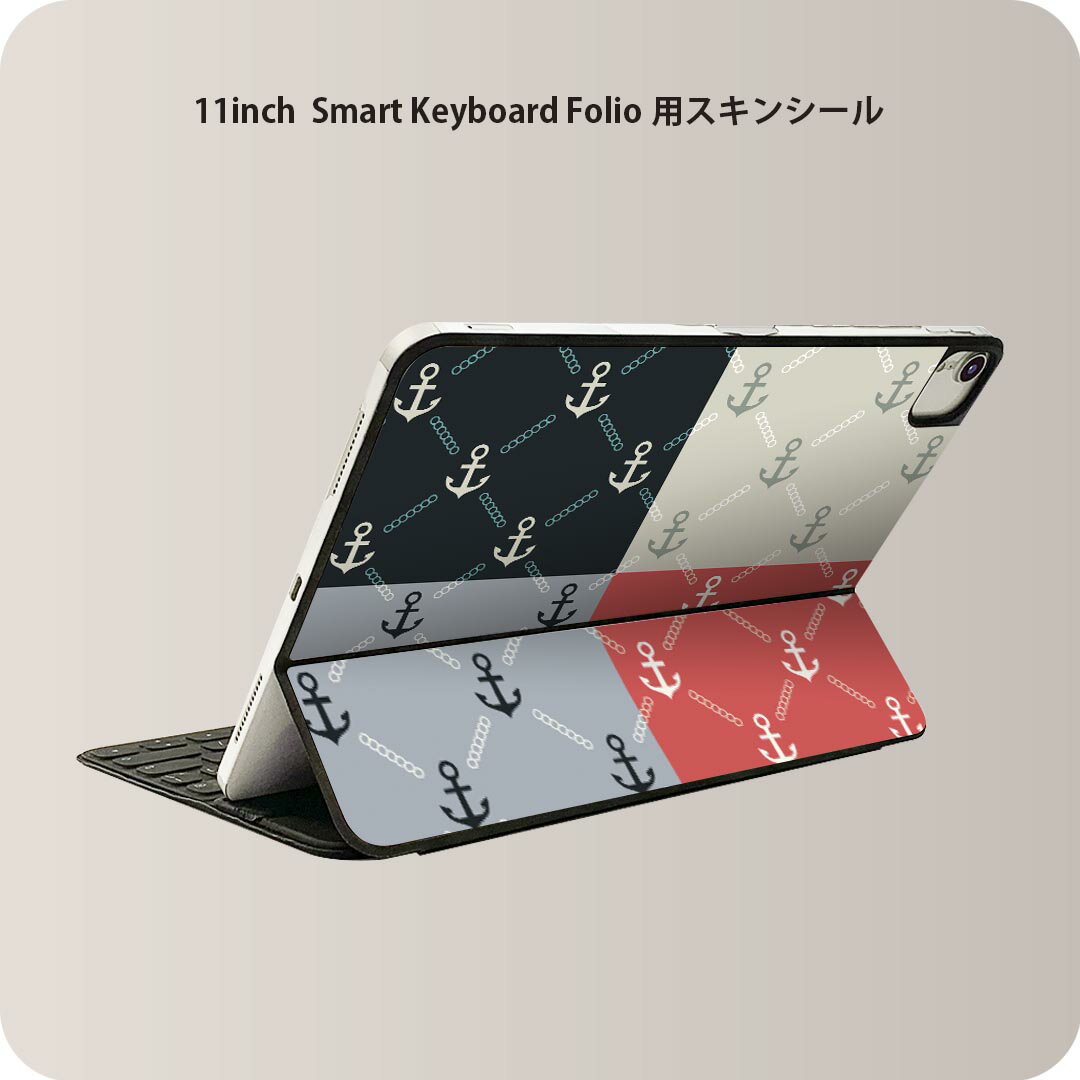 商品特徴・貼るだけでおしゃれに簡単着せ替え、iPad 11inch用 Smart Keyboard Folio 全面デザインスキンシール！・高精細プリントで写真と遜色がない仕上がり！・ちょっとしたすり傷から端末を保護！・「裸で持つ派」の人に...