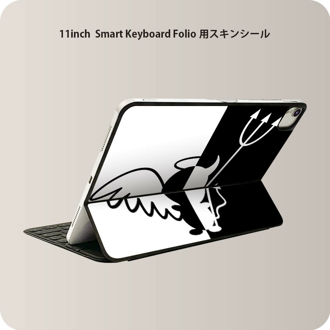 商品特徴・貼るだけでおしゃれに簡単着せ替え、iPad 11inch用 Smart Keyboard Folio 全面デザインスキンシール！・高精細プリントで写真と遜色がない仕上がり！・ちょっとしたすり傷から端末を保護！・「裸で持つ派」の人に...