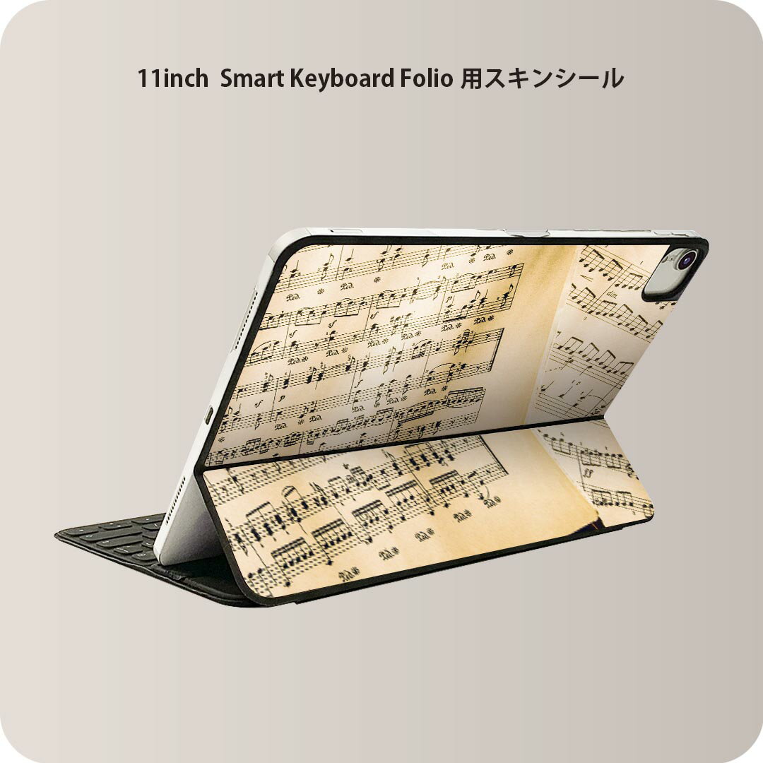 商品特徴・貼るだけでおしゃれに簡単着せ替え、iPad 11inch用 Smart Keyboard Folio 全面デザインスキンシール！・高精細プリントで写真と遜色がない仕上がり！・ちょっとしたすり傷から端末を保護！・「裸で持つ派」の人に...