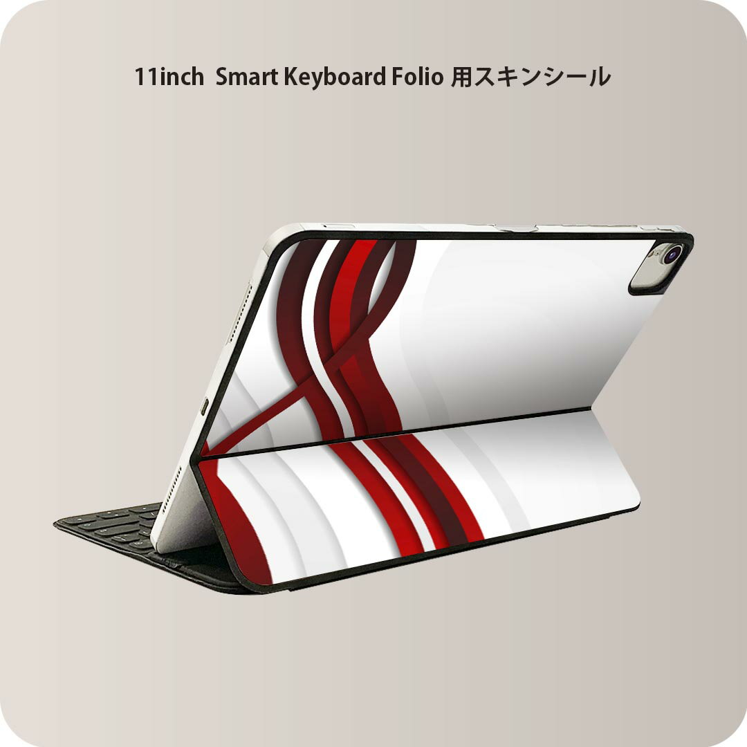商品特徴・貼るだけでおしゃれに簡単着せ替え、iPad 11inch用 Smart Keyboard Folio 全面デザインスキンシール！・高精細プリントで写真と遜色がない仕上がり！・ちょっとしたすり傷から端末を保護！・「裸で持つ派」の人に...