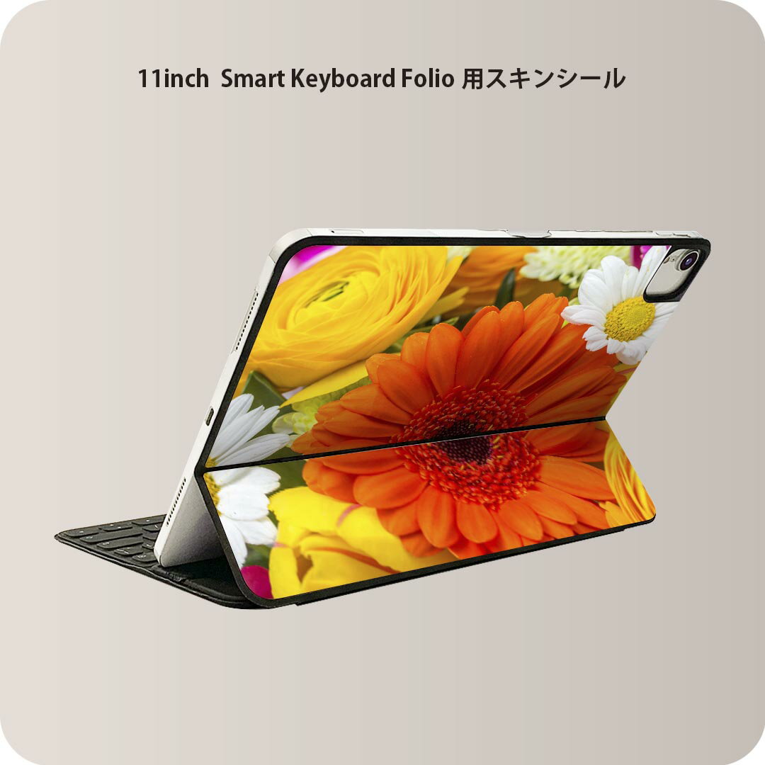 商品特徴・貼るだけでおしゃれに簡単着せ替え、iPad 11inch用 Smart Keyboard Folio 全面デザインスキンシール！・高精細プリントで写真と遜色がない仕上がり！・ちょっとしたすり傷から端末を保護！・「裸で持つ派」の人に...