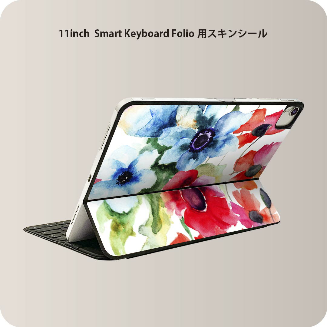 商品特徴・貼るだけでおしゃれに簡単着せ替え、iPad 11inch用 Smart Keyboard Folio 全面デザインスキンシール！・高精細プリントで写真と遜色がない仕上がり！・ちょっとしたすり傷から端末を保護！・「裸で持つ派」の人に...