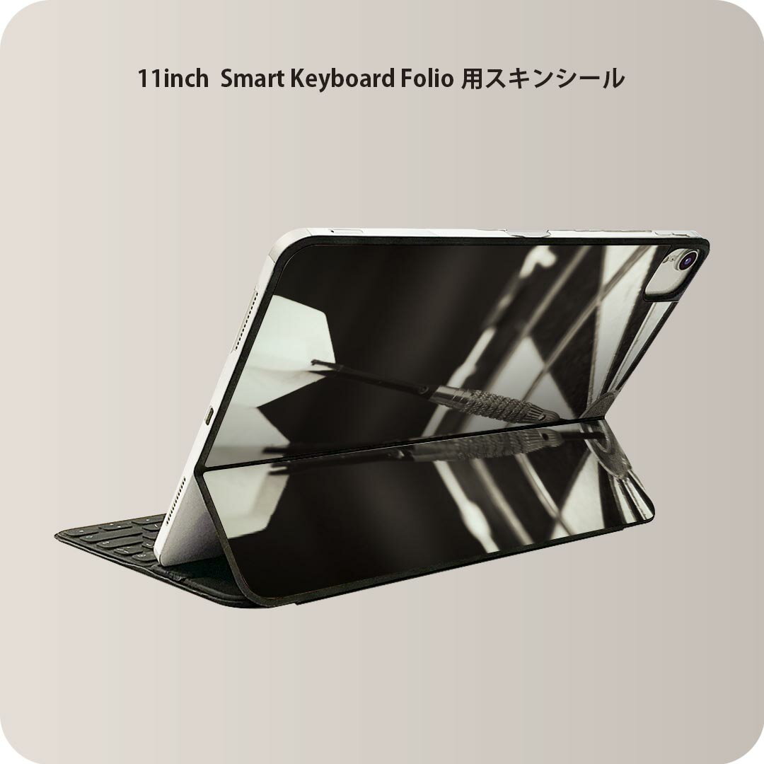 商品特徴・貼るだけでおしゃれに簡単着せ替え、iPad 11inch用 Smart Keyboard Folio 全面デザインスキンシール！・高精細プリントで写真と遜色がない仕上がり！・ちょっとしたすり傷から端末を保護！・「裸で持つ派」の人に...