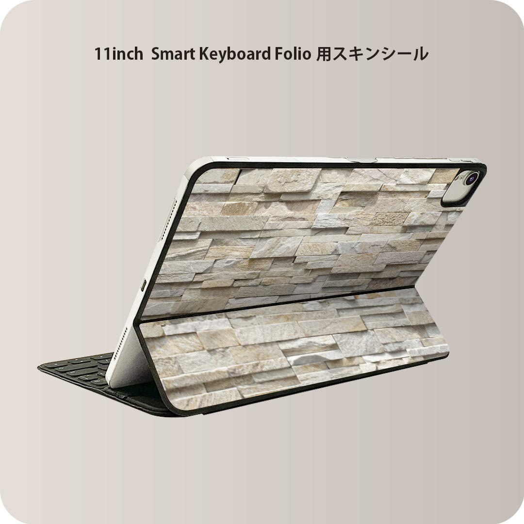 商品特徴・貼るだけでおしゃれに簡単着せ替え、iPad 11inch用 Smart Keyboard Folio 全面デザインスキンシール！・高精細プリントで写真と遜色がない仕上がり！・ちょっとしたすり傷から端末を保護！・「裸で持つ派」の人に...