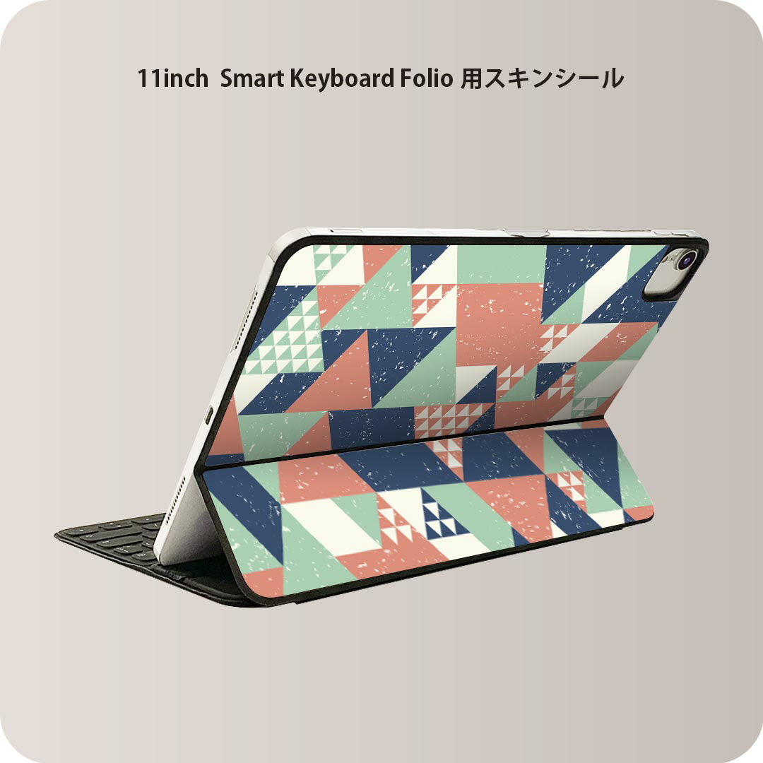 商品特徴・貼るだけでおしゃれに簡単着せ替え、iPad 11inch用 Smart Keyboard Folio 全面デザインスキンシール！・高精細プリントで写真と遜色がない仕上がり！・ちょっとしたすり傷から端末を保護！・「裸で持つ派」の人に...