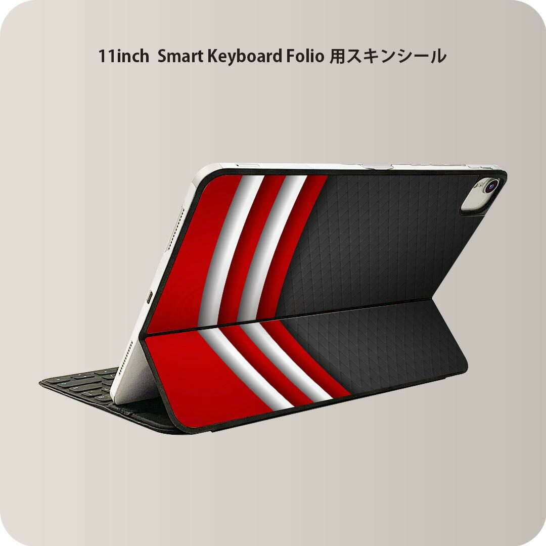 商品特徴・貼るだけでおしゃれに簡単着せ替え、iPad 11inch用 Smart Keyboard Folio 全面デザインスキンシール！・高精細プリントで写真と遜色がない仕上がり！・ちょっとしたすり傷から端末を保護！・「裸で持つ派」の人に...