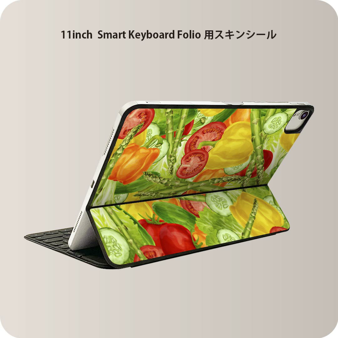 商品特徴・貼るだけでおしゃれに簡単着せ替え、iPad 11inch用 Smart Keyboard Folio 全面デザインスキンシール！・高精細プリントで写真と遜色がない仕上がり！・ちょっとしたすり傷から端末を保護！・「裸で持つ派」の人に...