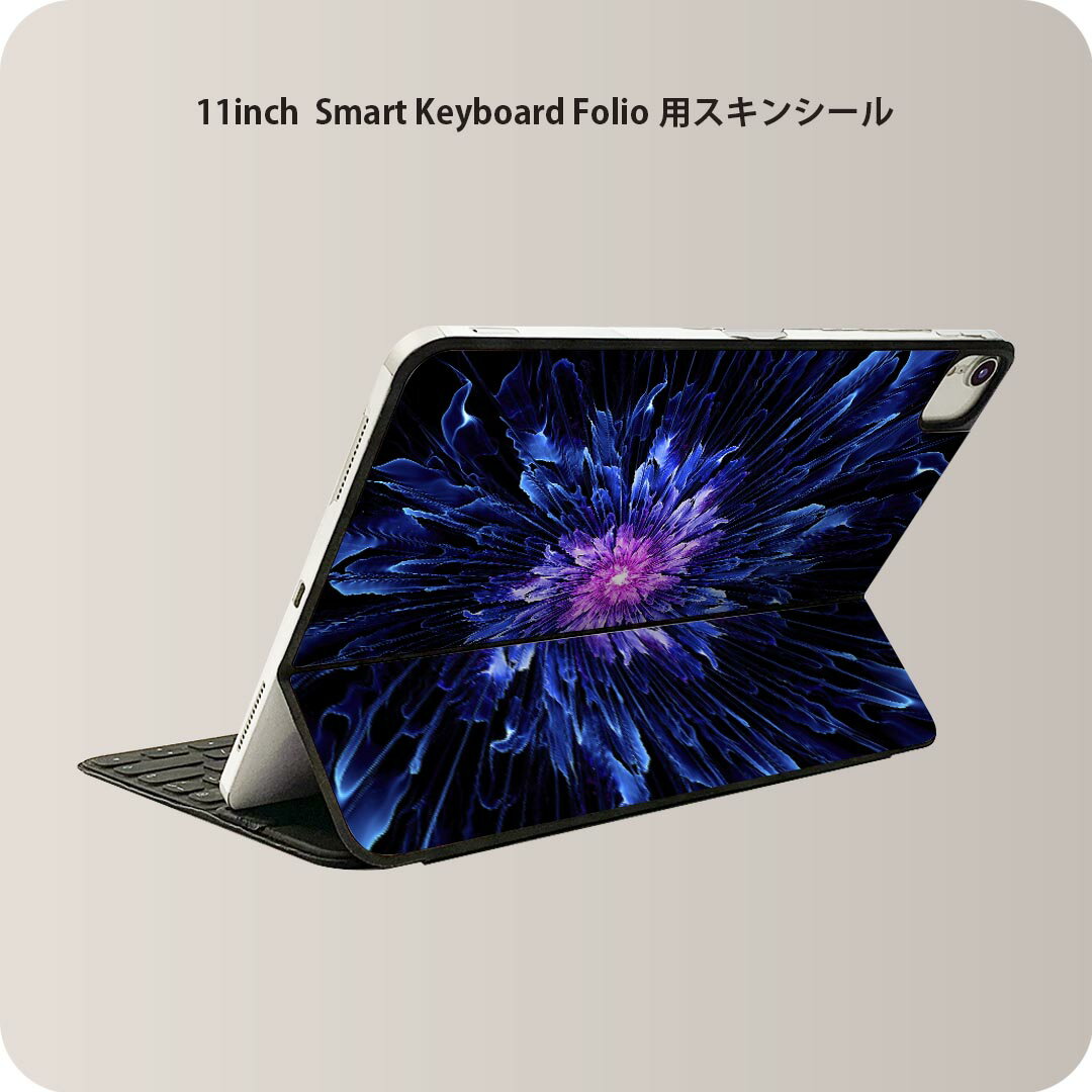 商品特徴・貼るだけでおしゃれに簡単着せ替え、iPad 11inch用 Smart Keyboard Folio 全面デザインスキンシール！・高精細プリントで写真と遜色がない仕上がり！・ちょっとしたすり傷から端末を保護！・「裸で持つ派」の人に...