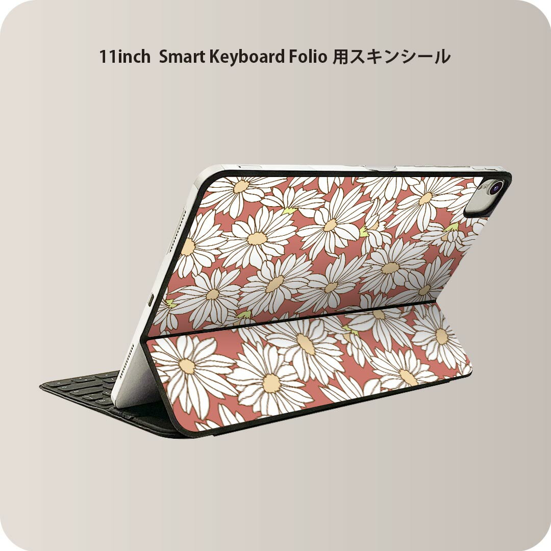 商品特徴・貼るだけでおしゃれに簡単着せ替え、iPad 11inch用 Smart Keyboard Folio 全面デザインスキンシール！・高精細プリントで写真と遜色がない仕上がり！・ちょっとしたすり傷から端末を保護！・「裸で持つ派」の人に...