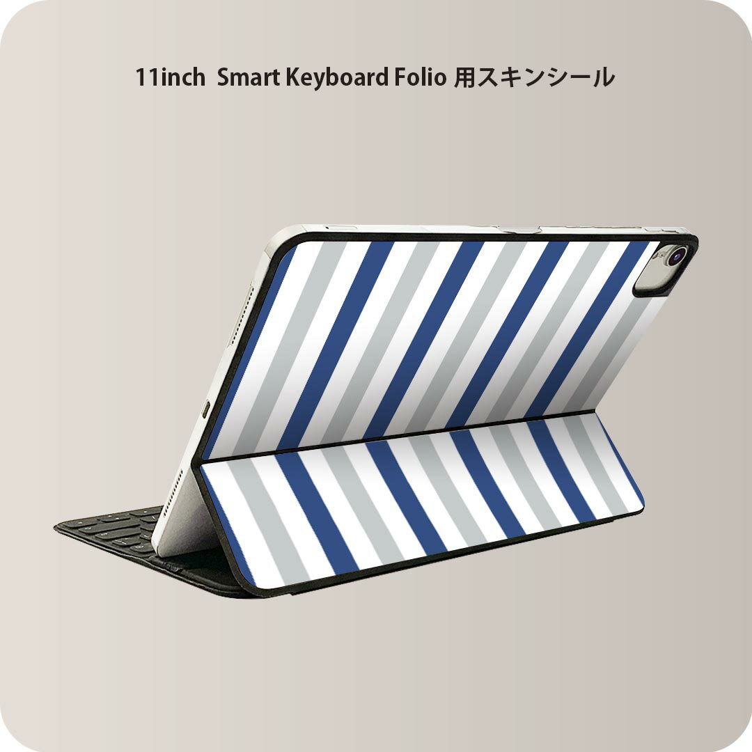 商品特徴・貼るだけでおしゃれに簡単着せ替え、iPad 11inch用 Smart Keyboard Folio 全面デザインスキンシール！・高精細プリントで写真と遜色がない仕上がり！・ちょっとしたすり傷から端末を保護！・「裸で持つ派」の人に...