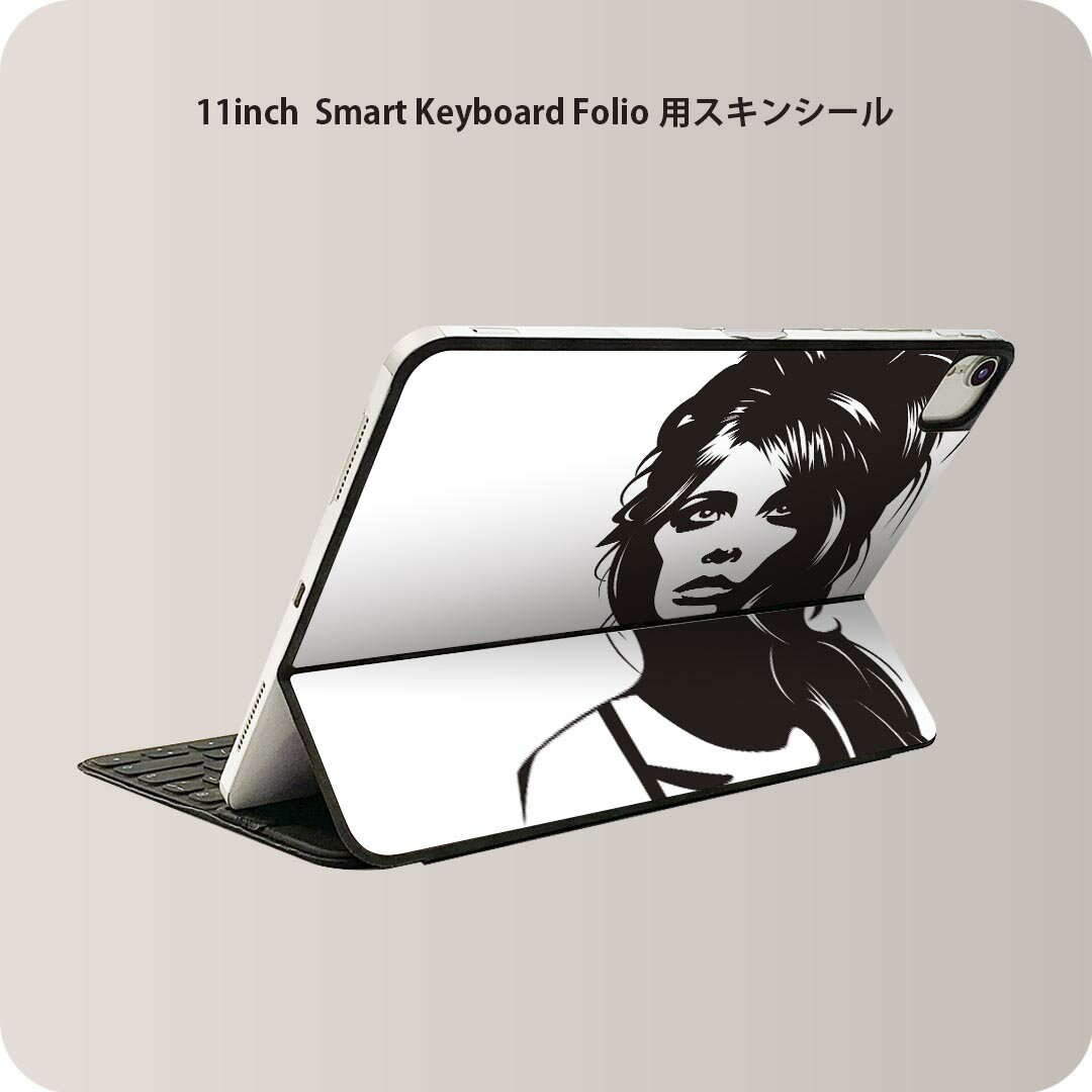 商品特徴・貼るだけでおしゃれに簡単着せ替え、iPad 11inch用 Smart Keyboard Folio 全面デザインスキンシール！・高精細プリントで写真と遜色がない仕上がり！・ちょっとしたすり傷から端末を保護！・「裸で持つ派」の人に...