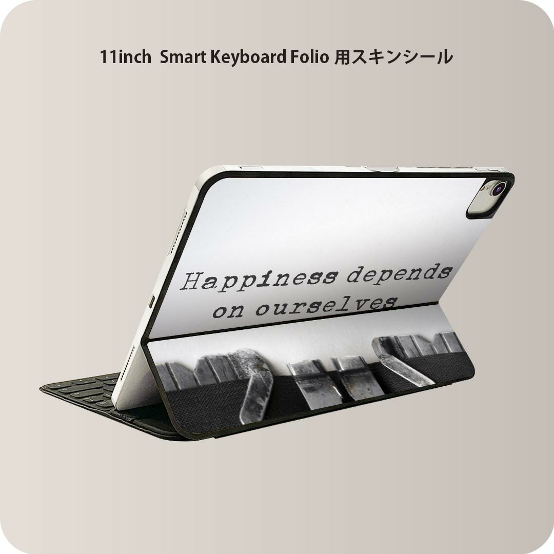 商品特徴・貼るだけでおしゃれに簡単着せ替え、iPad 11inch用 Smart Keyboard Folio 全面デザインスキンシール！・高精細プリントで写真と遜色がない仕上がり！・ちょっとしたすり傷から端末を保護！・「裸で持つ派」の人に...