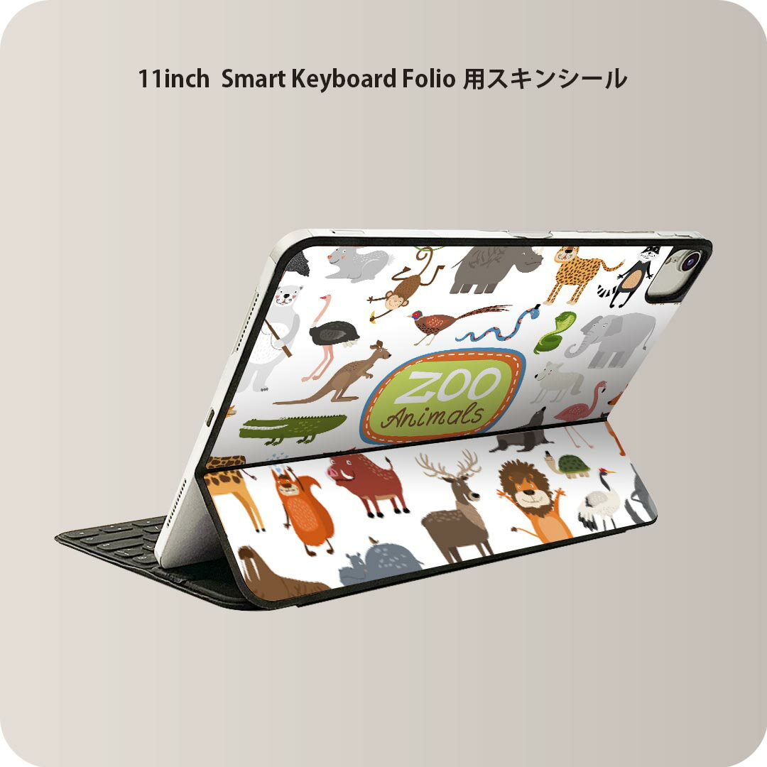 商品特徴・貼るだけでおしゃれに簡単着せ替え、iPad 11inch用 Smart Keyboard Folio 全面デザインスキンシール！・高精細プリントで写真と遜色がない仕上がり！・ちょっとしたすり傷から端末を保護！・「裸で持つ派」の人に...