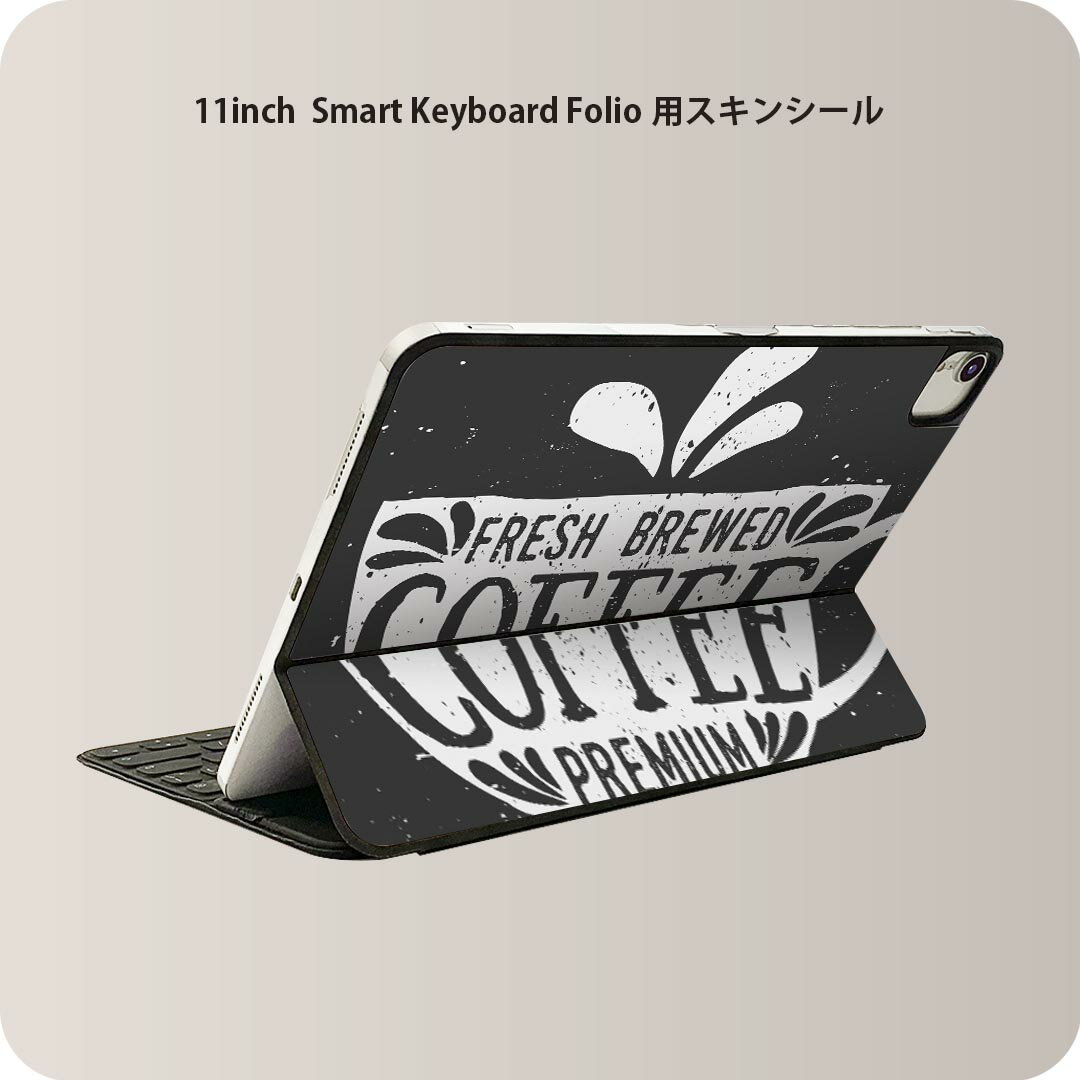 商品特徴・貼るだけでおしゃれに簡単着せ替え、iPad 11inch用 Smart Keyboard Folio 全面デザインスキンシール！・高精細プリントで写真と遜色がない仕上がり！・ちょっとしたすり傷から端末を保護！・「裸で持つ派」の人に...