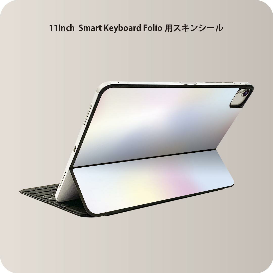 商品特徴・貼るだけでおしゃれに簡単着せ替え、iPad 11inch用 Smart Keyboard Folio 全面デザインスキンシール！・高精細プリントで写真と遜色がない仕上がり！・ちょっとしたすり傷から端末を保護！・「裸で持つ派」の人に...