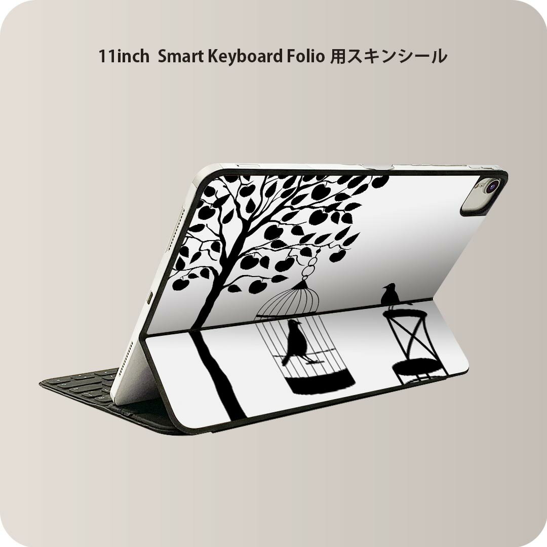 商品特徴・貼るだけでおしゃれに簡単着せ替え、iPad 11inch用 Smart Keyboard Folio 全面デザインスキンシール！・高精細プリントで写真と遜色がない仕上がり！・ちょっとしたすり傷から端末を保護！・「裸で持つ派」の人に...