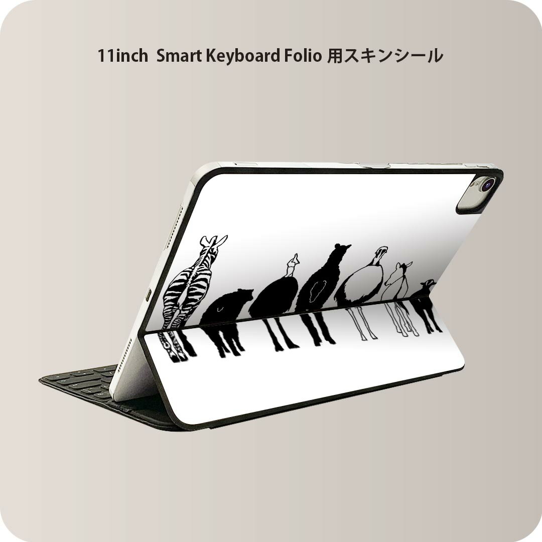 商品特徴・貼るだけでおしゃれに簡単着せ替え、iPad 11inch用 Smart Keyboard Folio 全面デザインスキンシール！・高精細プリントで写真と遜色がない仕上がり！・ちょっとしたすり傷から端末を保護！・「裸で持つ派」の人に...