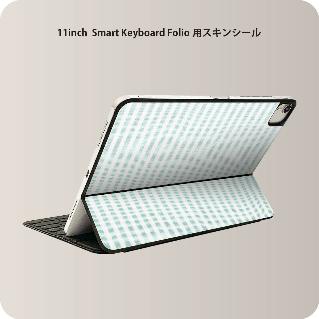 商品特徴・貼るだけでおしゃれに簡単着せ替え、iPad 11inch用 Smart Keyboard Folio 全面デザインスキンシール！・高精細プリントで写真と遜色がない仕上がり！・ちょっとしたすり傷から端末を保護！・「裸で持つ派」の人に...