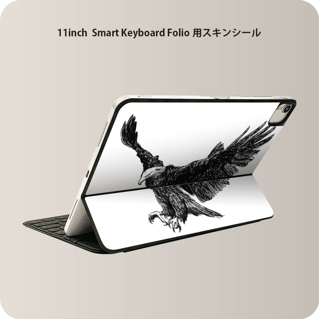 商品特徴・貼るだけでおしゃれに簡単着せ替え、iPad 11inch用 Smart Keyboard Folio 全面デザインスキンシール！・高精細プリントで写真と遜色がない仕上がり！・ちょっとしたすり傷から端末を保護！・「裸で持つ派」の人に...