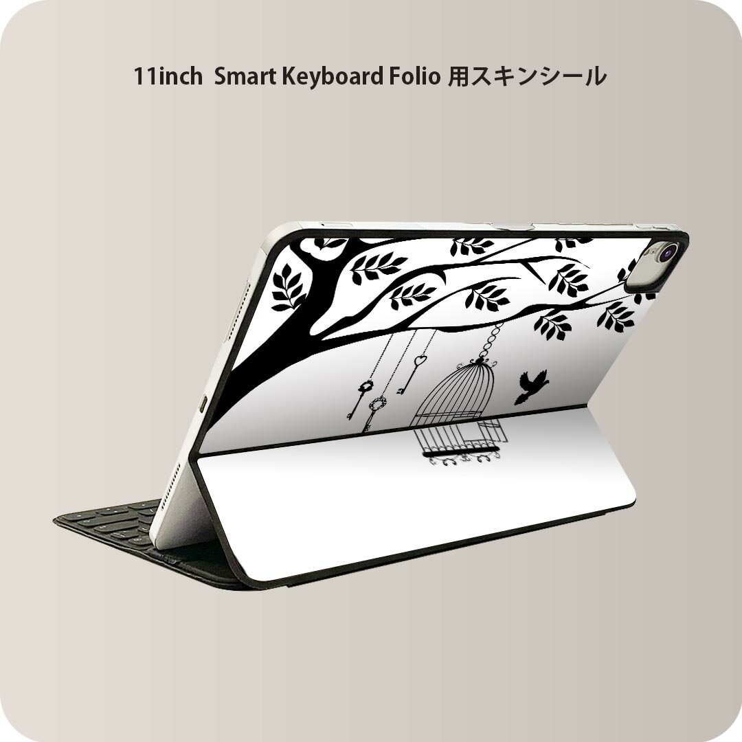 商品特徴・貼るだけでおしゃれに簡単着せ替え、iPad 11inch用 Smart Keyboard Folio 全面デザインスキンシール！・高精細プリントで写真と遜色がない仕上がり！・ちょっとしたすり傷から端末を保護！・「裸で持つ派」の人に...