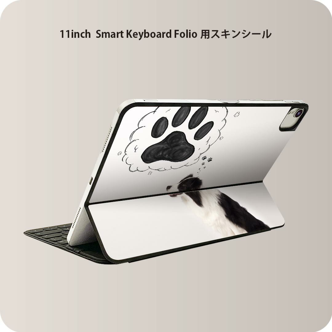 商品特徴・貼るだけでおしゃれに簡単着せ替え、iPad 11inch用 Smart Keyboard Folio 全面デザインスキンシール！・高精細プリントで写真と遜色がない仕上がり！・ちょっとしたすり傷から端末を保護！・「裸で持つ派」の人に...