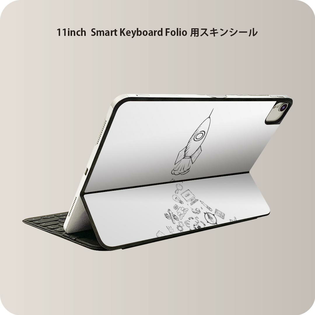 商品特徴・貼るだけでおしゃれに簡単着せ替え、iPad 11inch用 Smart Keyboard Folio 全面デザインスキンシール！・高精細プリントで写真と遜色がない仕上がり！・ちょっとしたすり傷から端末を保護！・「裸で持つ派」の人に...