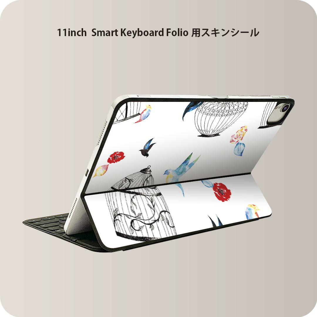 商品特徴・貼るだけでおしゃれに簡単着せ替え、iPad 11inch用 Smart Keyboard Folio 全面デザインスキンシール！・高精細プリントで写真と遜色がない仕上がり！・ちょっとしたすり傷から端末を保護！・「裸で持つ派」の人に...
