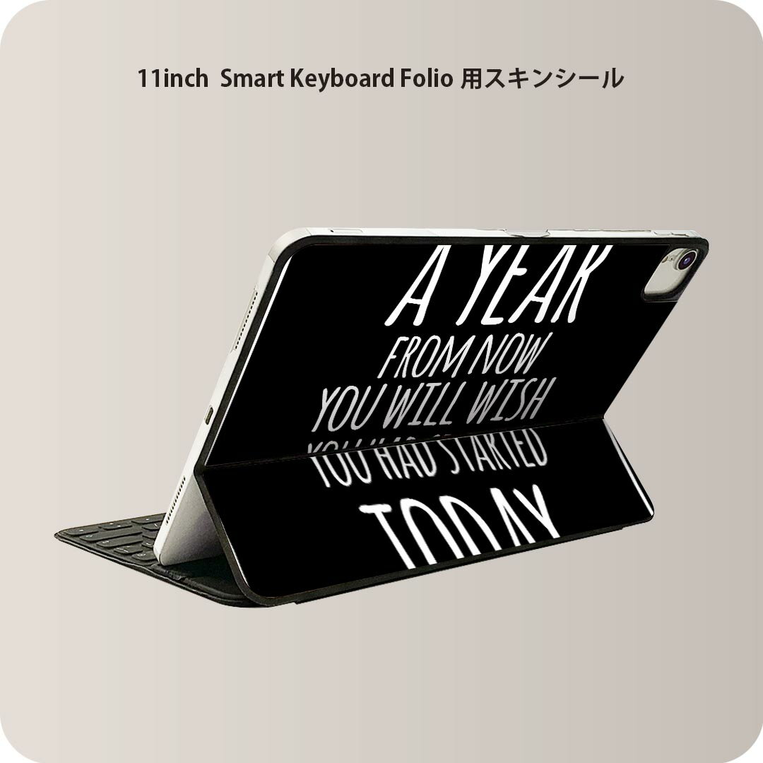 商品特徴・貼るだけでおしゃれに簡単着せ替え、iPad 11inch用 Smart Keyboard Folio 全面デザインスキンシール！・高精細プリントで写真と遜色がない仕上がり！・ちょっとしたすり傷から端末を保護！・「裸で持つ派」の人に...
