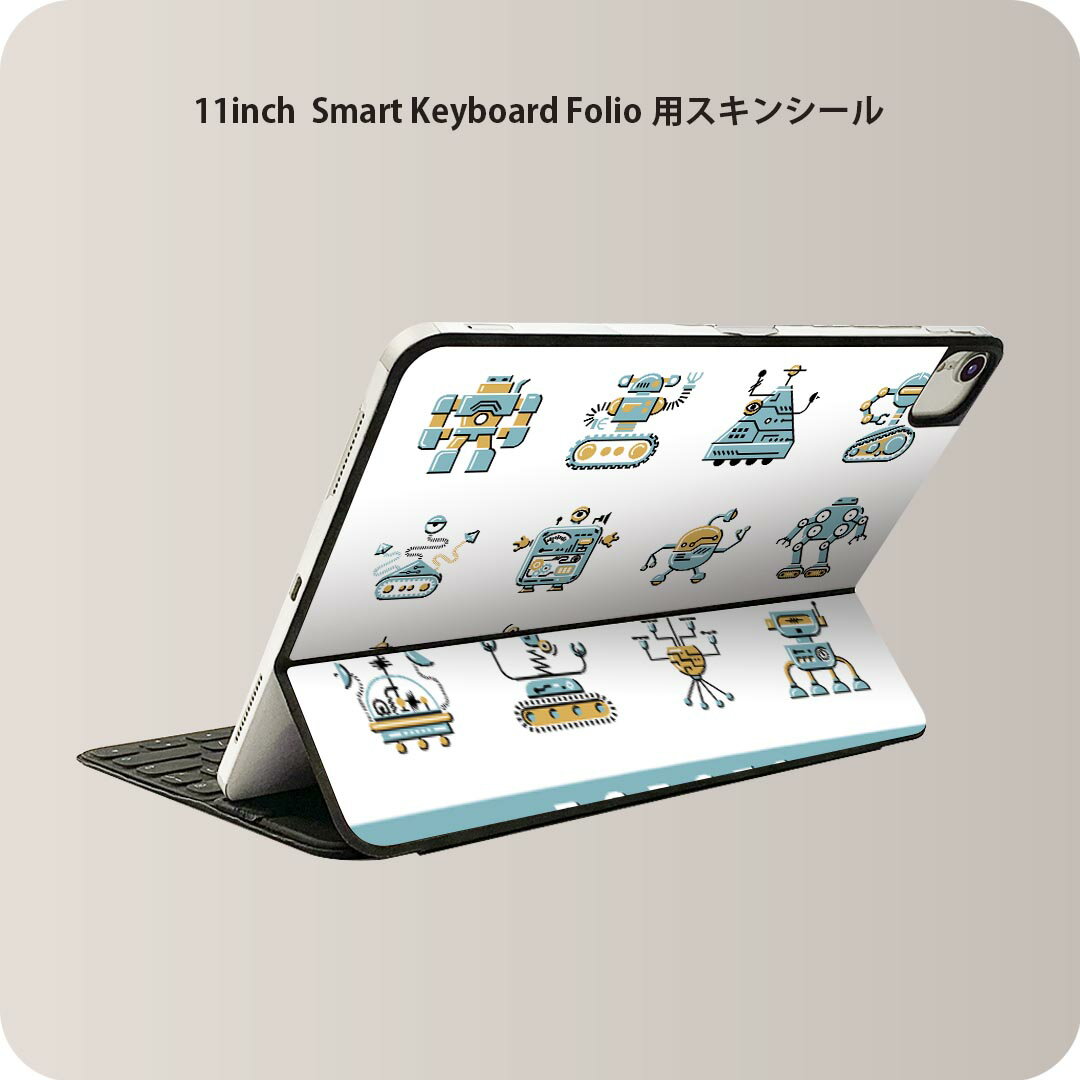 商品特徴・貼るだけでおしゃれに簡単着せ替え、iPad 11inch用 Smart Keyboard Folio 全面デザインスキンシール！・高精細プリントで写真と遜色がない仕上がり！・ちょっとしたすり傷から端末を保護！・「裸で持つ派」の人に...
