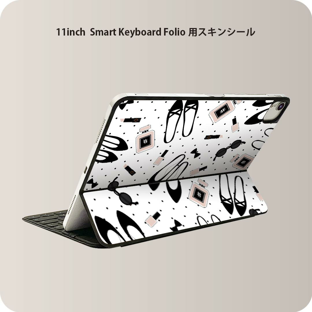 商品特徴・貼るだけでおしゃれに簡単着せ替え、iPad 11inch用 Smart Keyboard Folio 全面デザインスキンシール！・高精細プリントで写真と遜色がない仕上がり！・ちょっとしたすり傷から端末を保護！・「裸で持つ派」の人に...