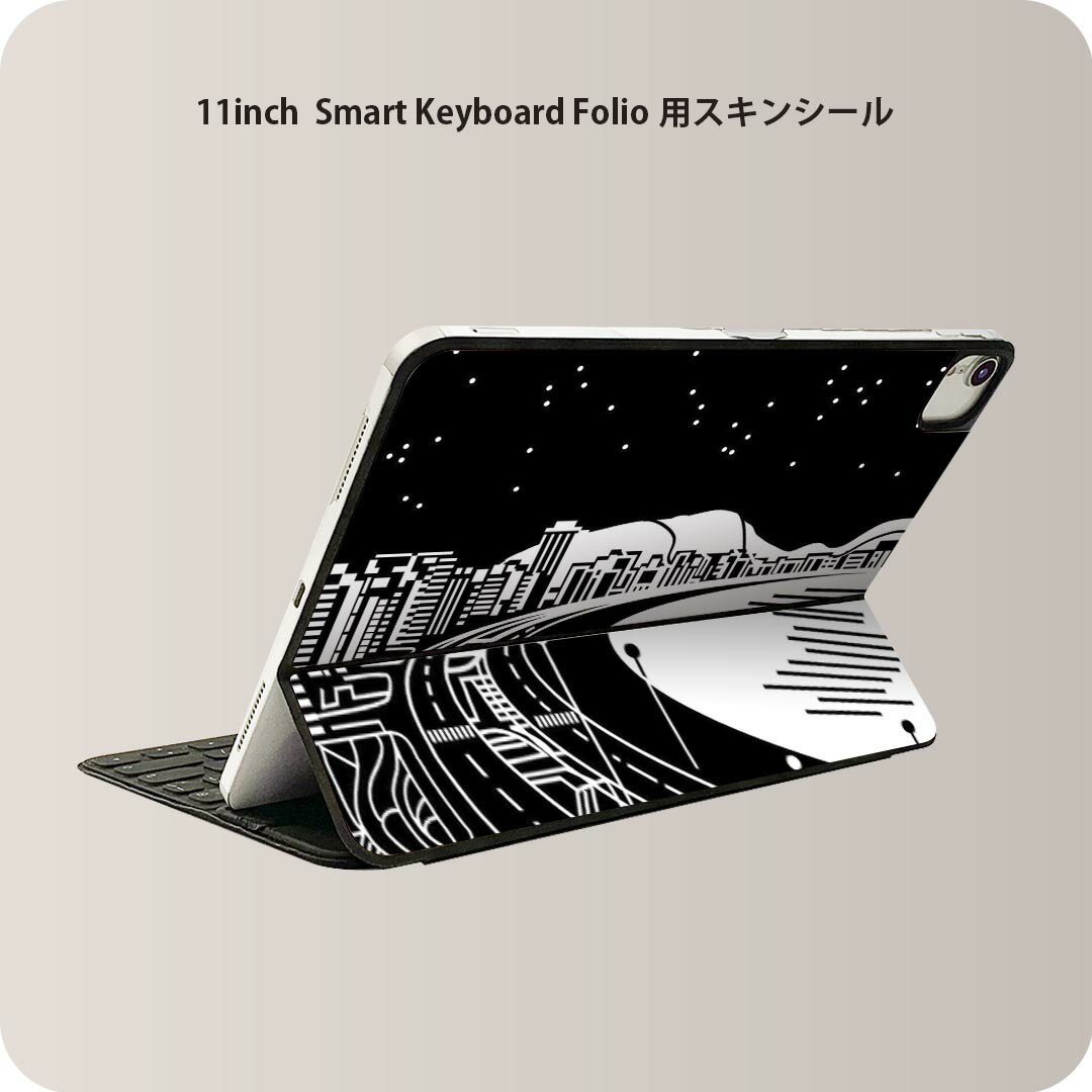 商品特徴・貼るだけでおしゃれに簡単着せ替え、iPad 11inch用 Smart Keyboard Folio 全面デザインスキンシール！・高精細プリントで写真と遜色がない仕上がり！・ちょっとしたすり傷から端末を保護！・「裸で持つ派」の人に...