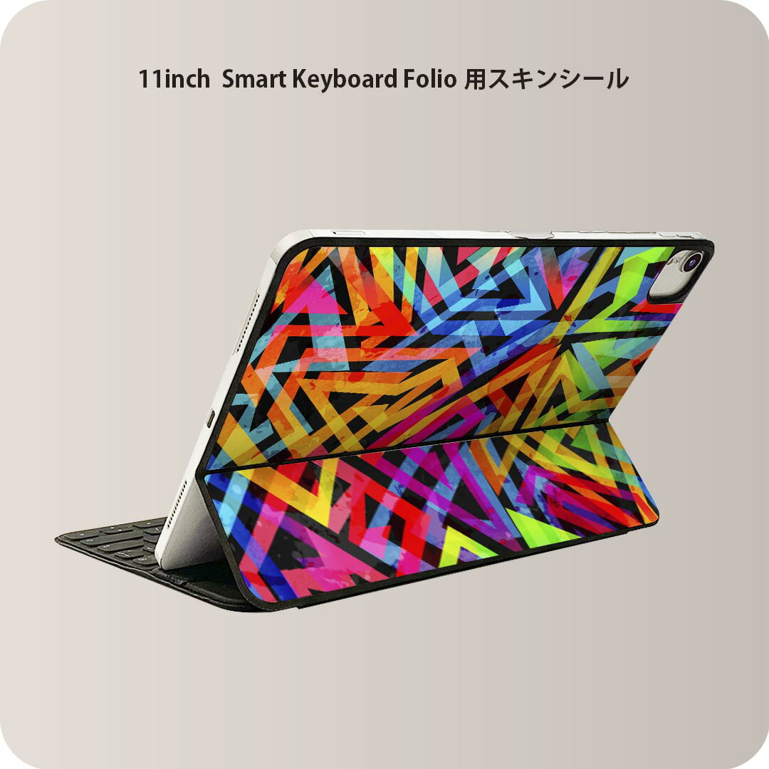 商品特徴・貼るだけでおしゃれに簡単着せ替え、iPad 11inch用 Smart Keyboard Folio 全面デザインスキンシール！・高精細プリントで写真と遜色がない仕上がり！・ちょっとしたすり傷から端末を保護！・「裸で持つ派」の人に...